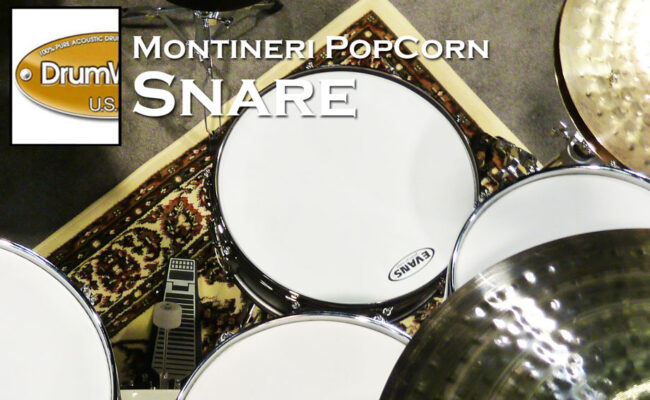Montineri Popcorn Snare Drum Samples - Drum Samples | Drum Werks
