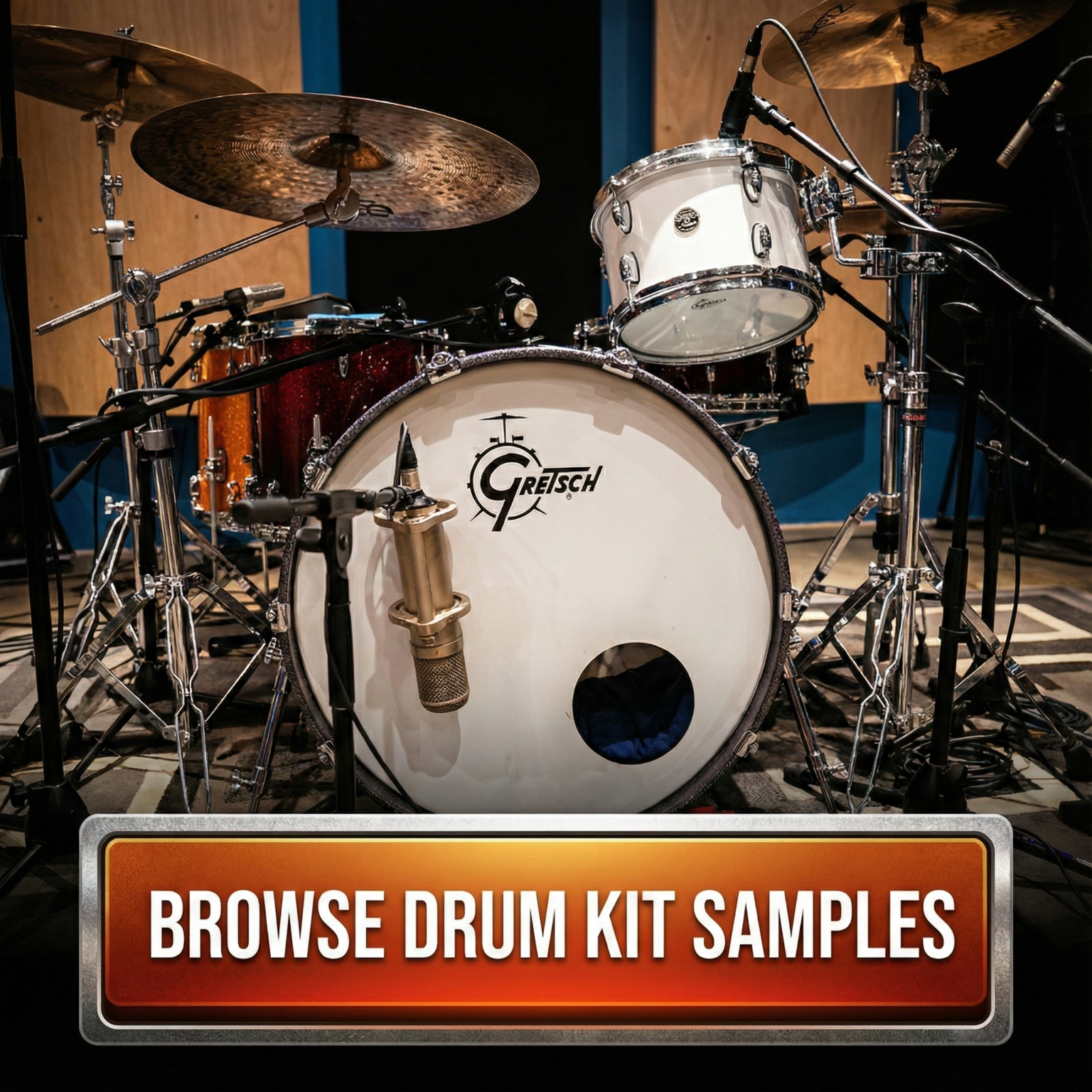 Real Acoustic Drum Samples | Unprocessed 24-bit WAVs - Drum Werks